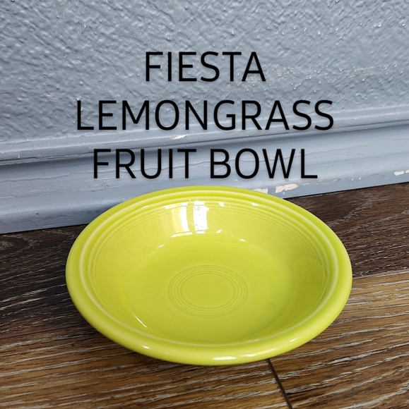 Fiestaware | Dining | Fiesta Lemongrass Fruit Bowl Yellow Green ...